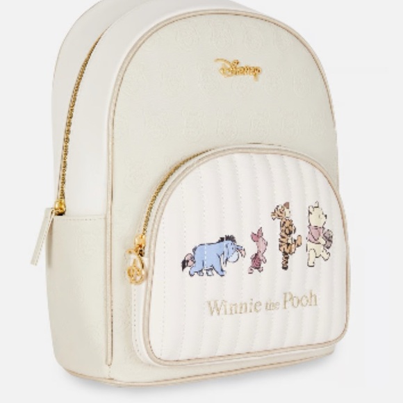 Primark | Bags | Primark Cream And Gold Winnie The Pooh Backpack | Poshmark